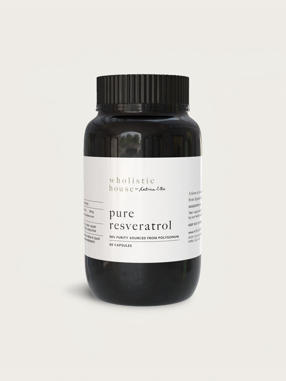 Pure Resveratrol - Coming soon... - Wholistic House Australia