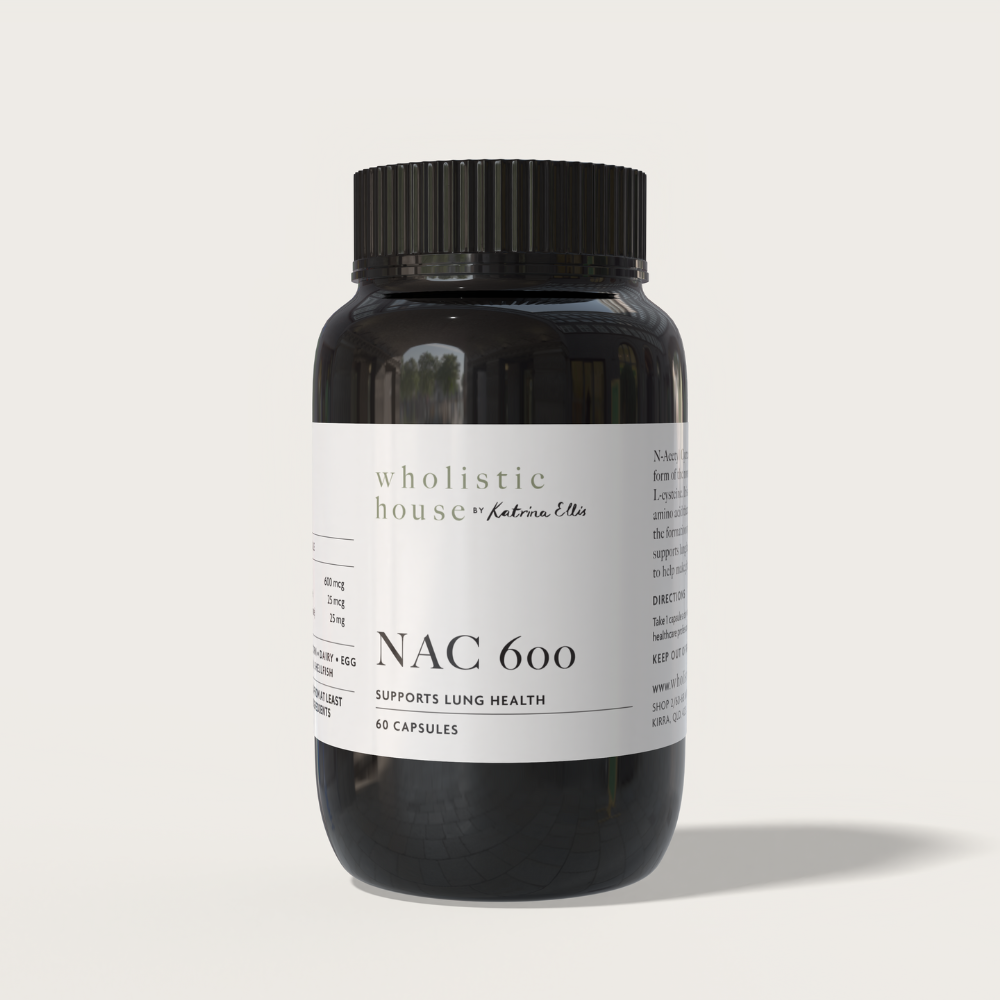 NAC 600 | N-Acetyl Cysteine for Lung, Liver & Detox Support